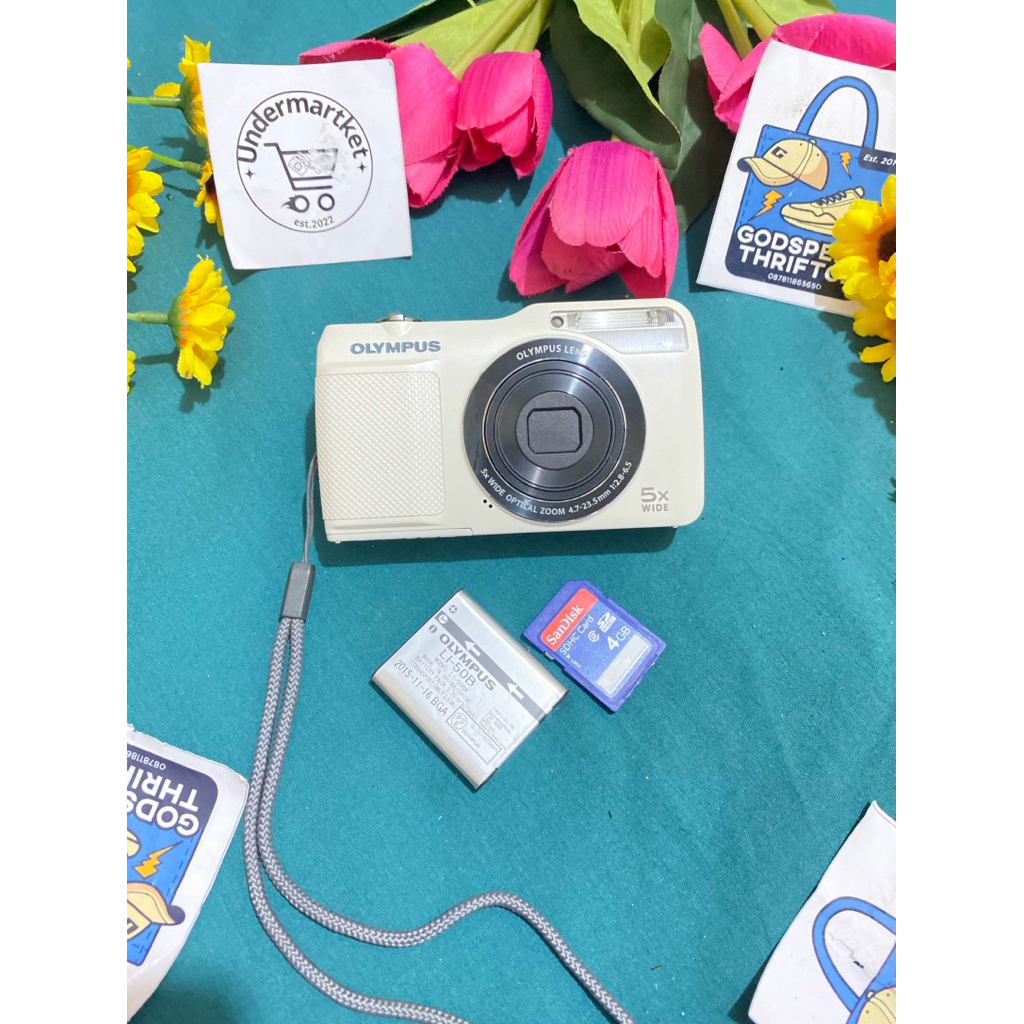 Jual Camera Digital Olympus VG-170 White series 16.2 MegaPixels 5x ...
