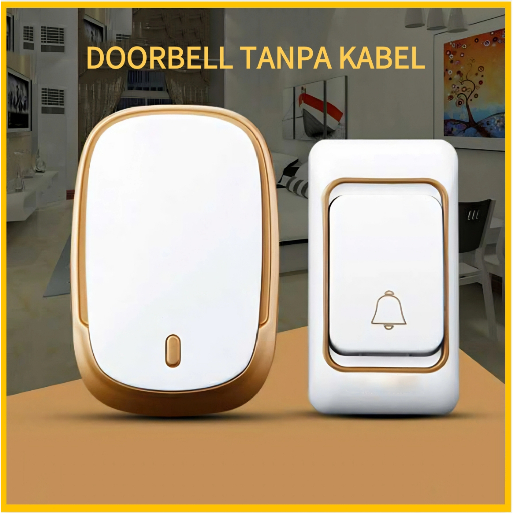 Jual BEL RUMAH TANPA KABEL / BEl RUMAH WIRELESS / DOOR BELL PINTU 1 ...