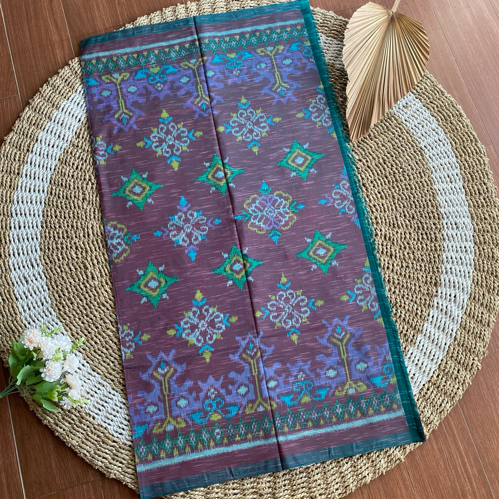 Jual KAIN TENUN ENDEK KHAS BALI MOTIF BINTANG GRADASI GRINGSING ...