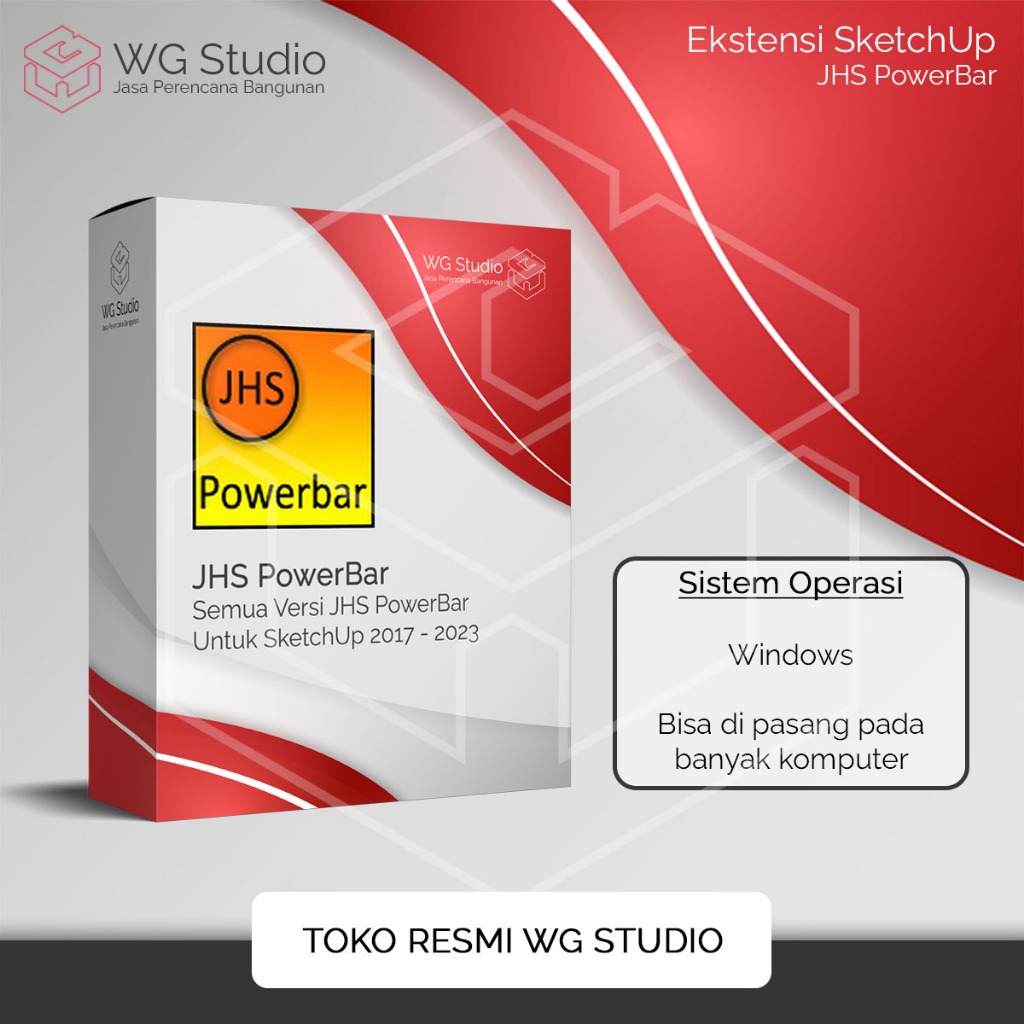 Jual JHS PowerBar SketchUp Tanpa Batas Penggunaan | Shopee Indonesia