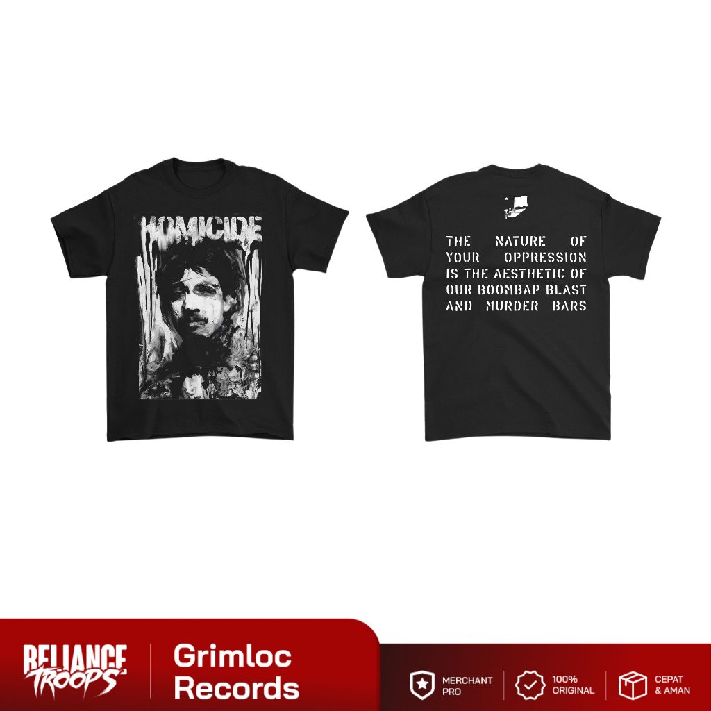 Jual T-shirt Official | Homicide - Munir (2024) | Shopee Indonesia