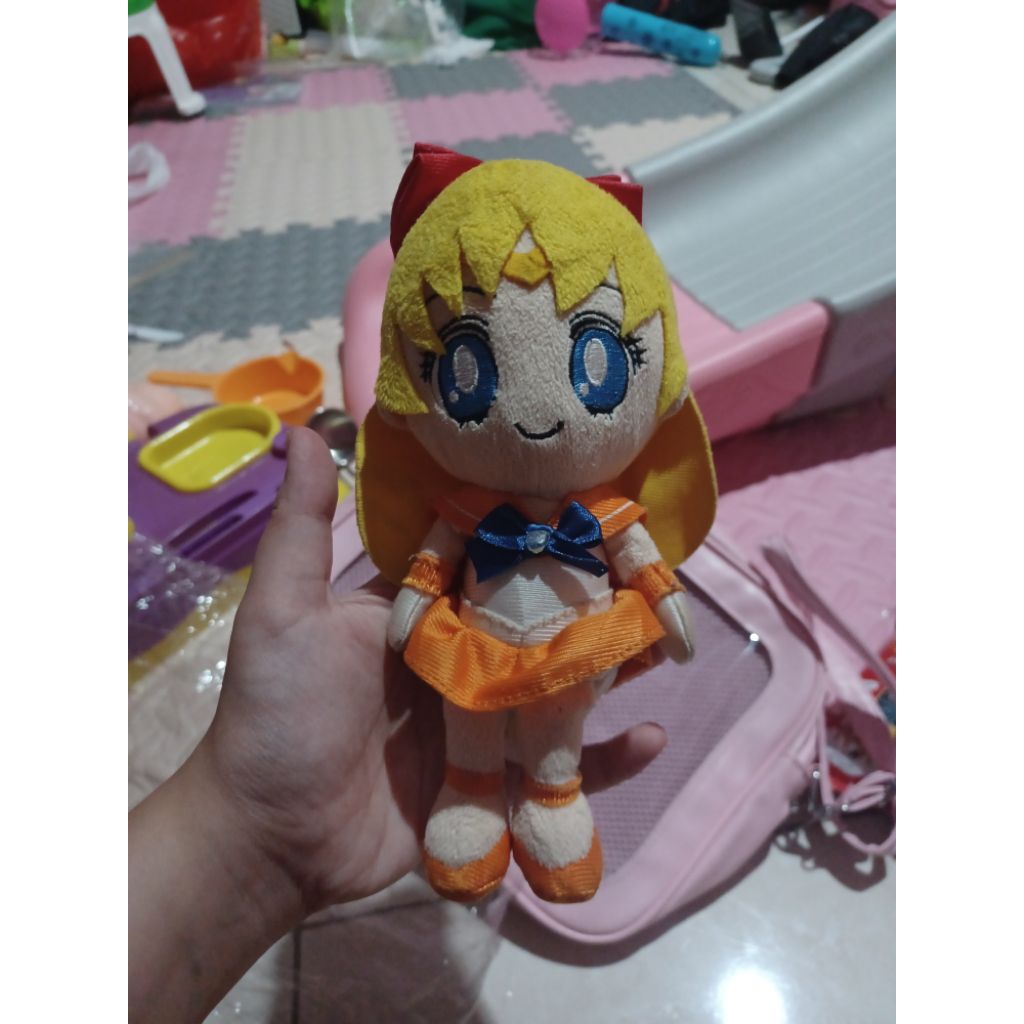 Jual Sailormoon Venus Plush Doll Anime Nuigurumi Sailormoon | Shopee ...