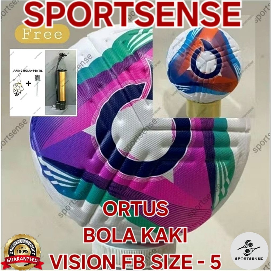Jual Bola Kaki Sepak Ortuseight Ortus Eight Vision FB Comp Ball Size 5 ...