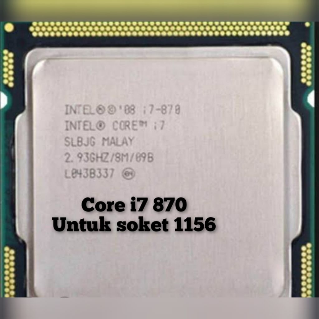 Jual PROCESSOR CORE i7 870 processor i7 870 core i7 870 | Shopee Indonesia