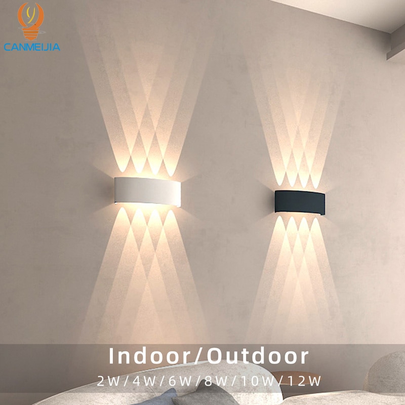 Jual Outdoor Lampu Dinding Led Wall Moulding Indoor Garden Lighting ...