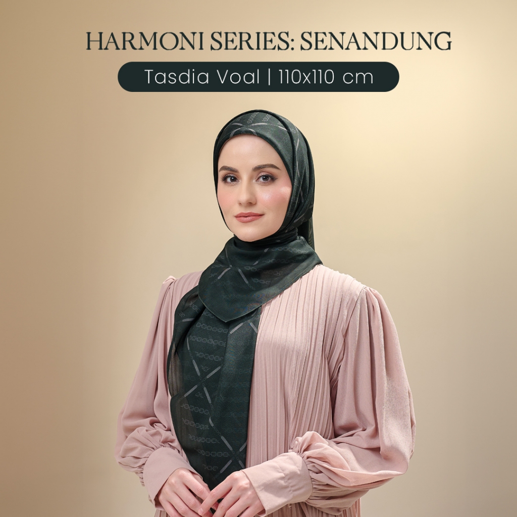Jual ZM Zaskia Mecca - Senandung Scarf Tasdia Voil Hijab Motif ...