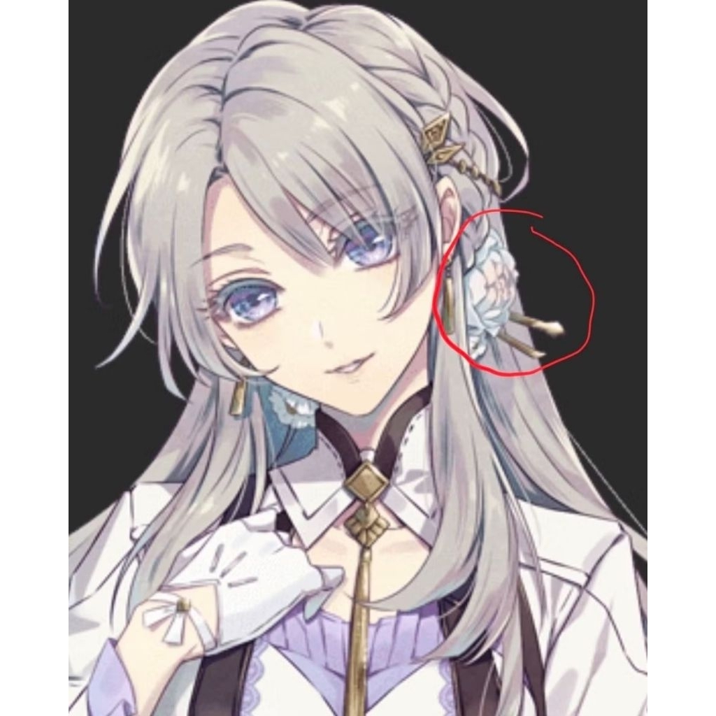Jual Jepit Bunga Putih Hinagiku - Aksesoris Kostum Cosplay Utakata no ...