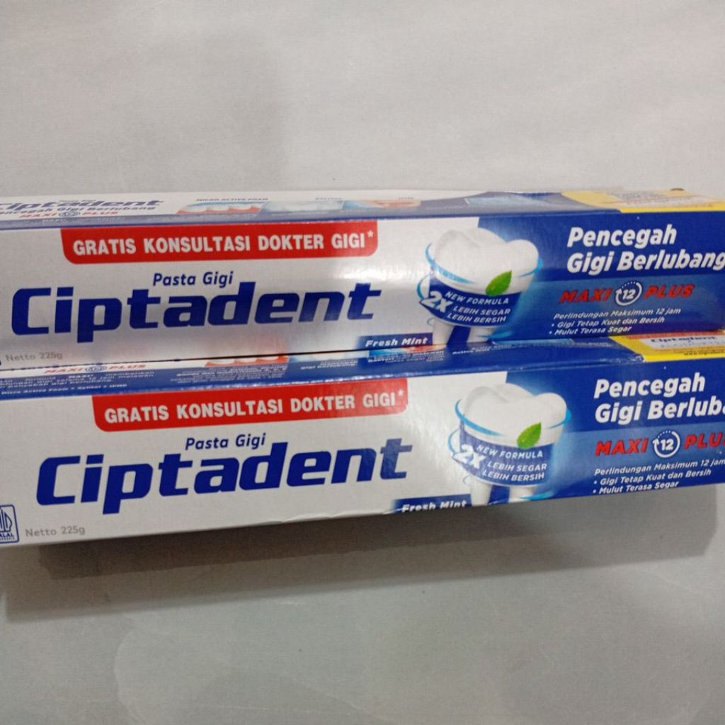 Jual Ciptadent fresh mint maxi12 plus 225g | Shopee Indonesia