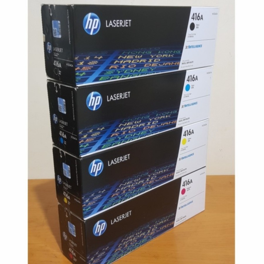 Jual 1 SET Toner HP Laserjet 416A (W2040A - W2043A) M454 M479 | Shopee ...