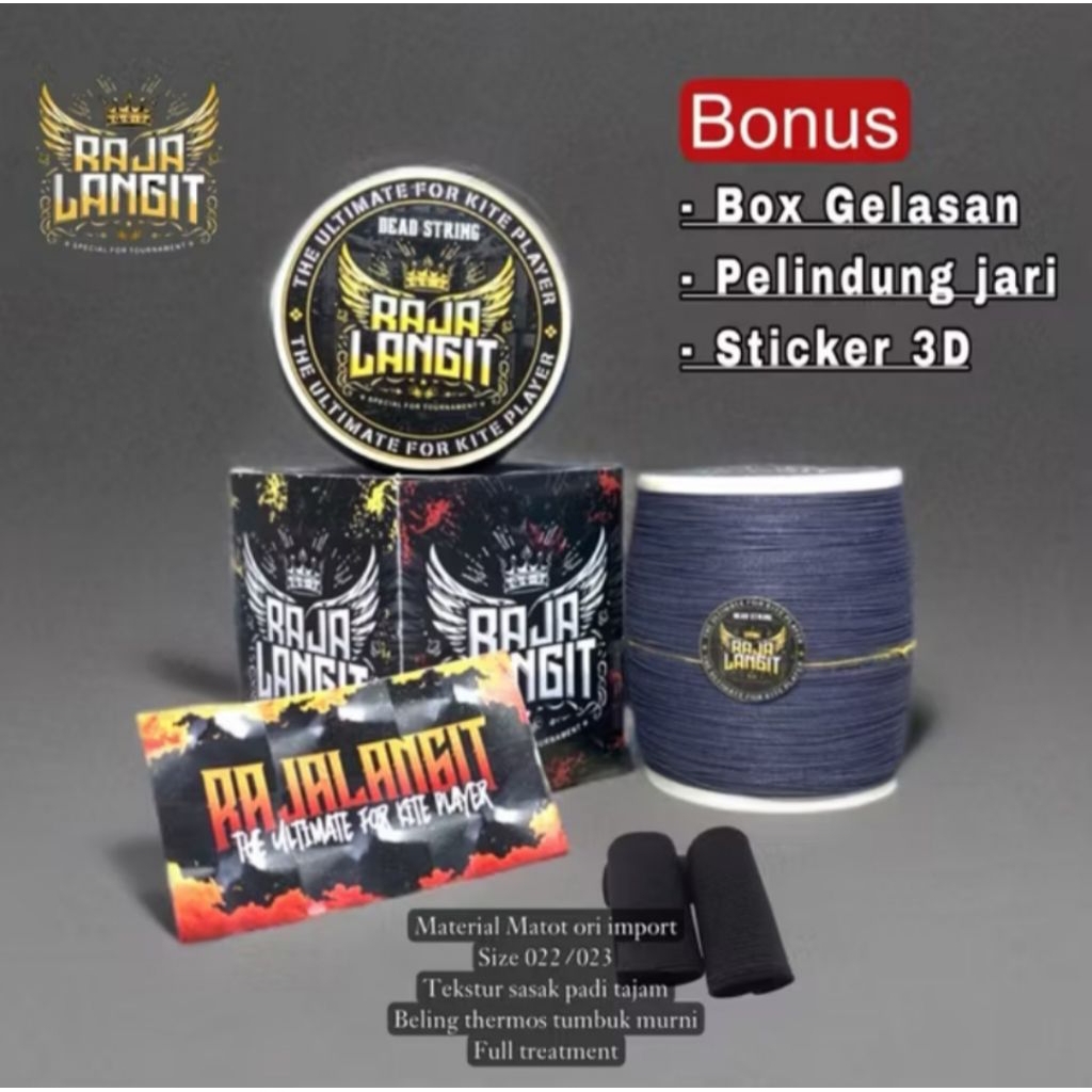 Jual GELASAN RAJALANGIT 0,22 spesial tournament RAJA LANGIT | Shopee ...