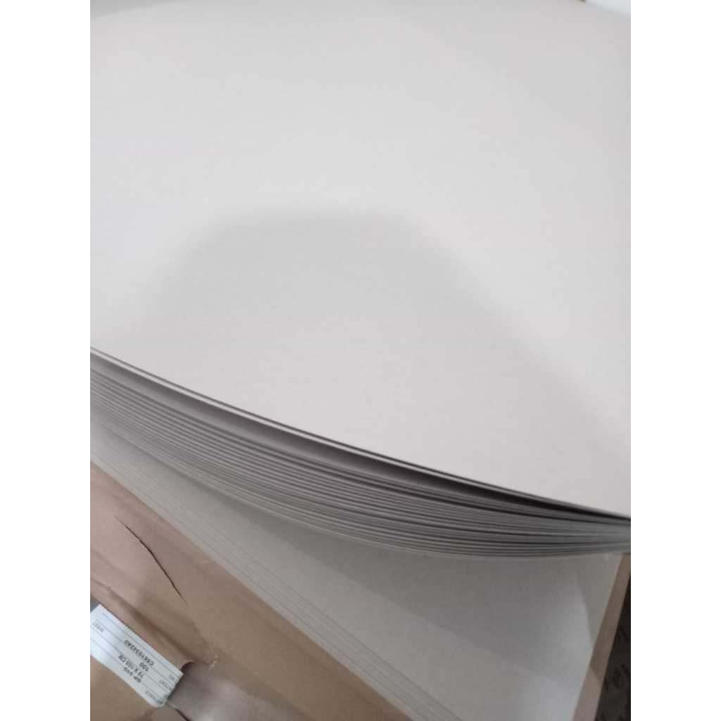 Jual Duplek Paper 350 Gsm Kertas Karton Tebal- 79 x 109 Cm Kertas ...