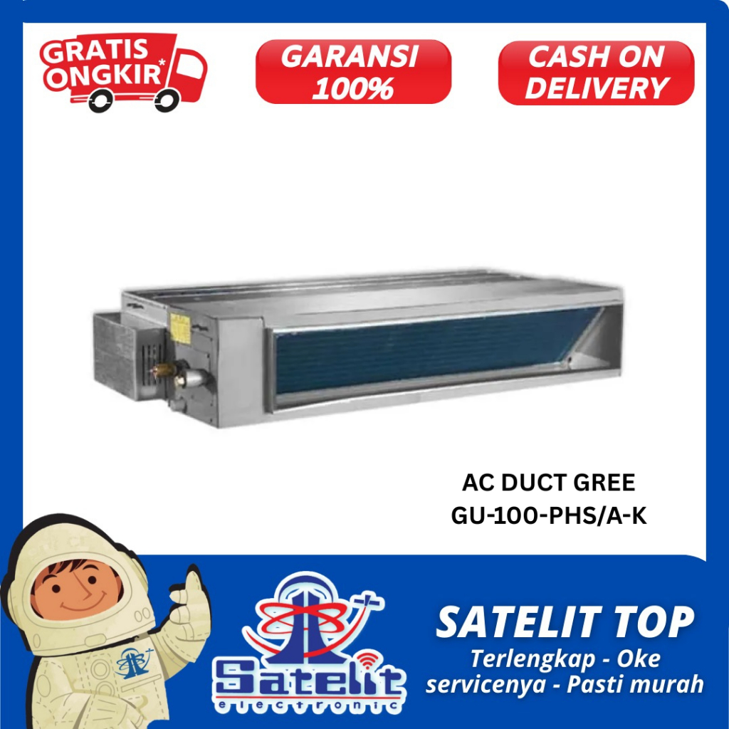 Jual AC DUCT 4pk GREE GU-100-PHS/A-K | Shopee Indonesia