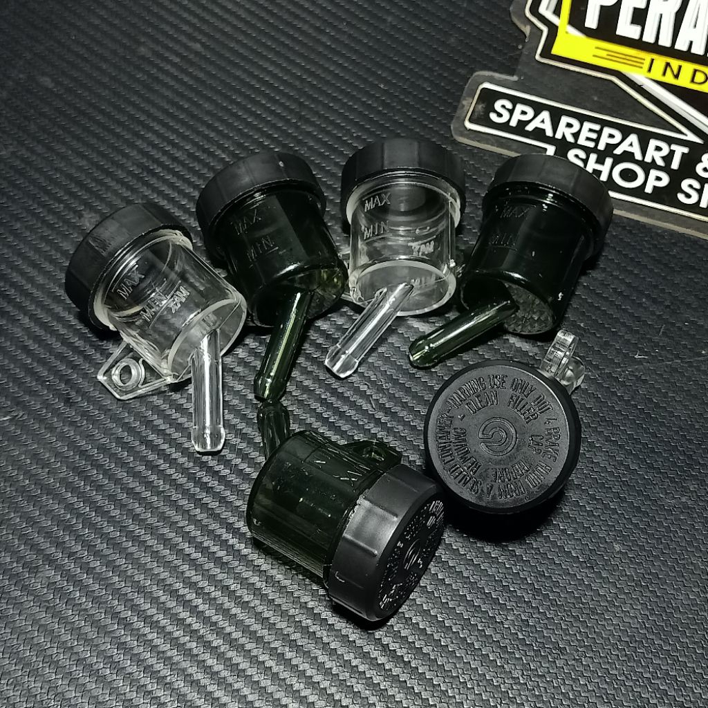 Jual Tabung Minyak Rem Mini Smoke Dan Clear Universal | Shopee Indonesia