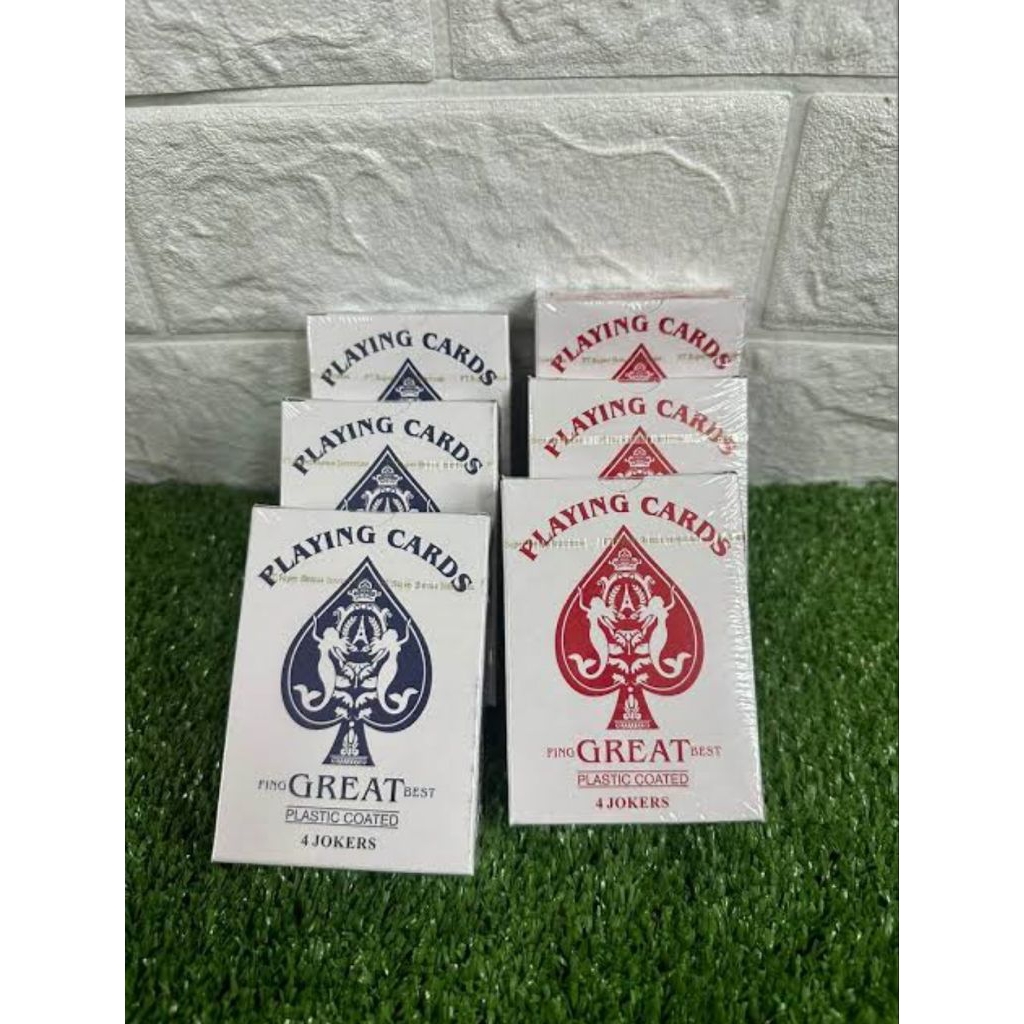 Jual kartu remi fing great 1 pak ( 12 set ) | Shopee Indonesia