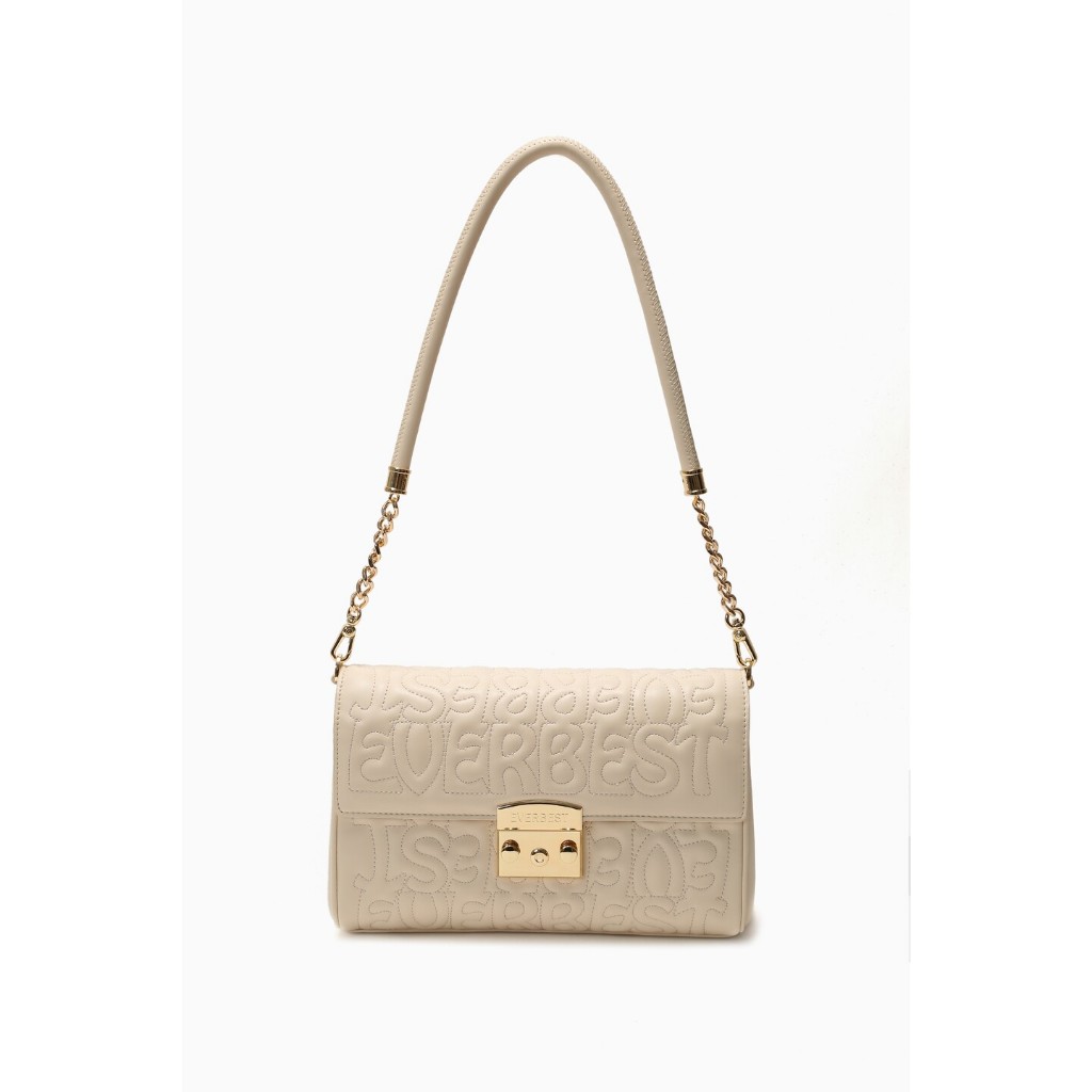 Jual Everbest Messy Shoulder Bag Wanita Beige & Black, Maroon | Shopee ...