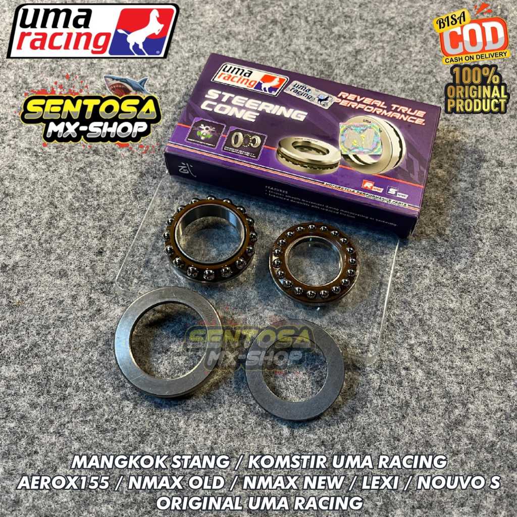 Jual [ UMA RACING ] KOMSTIR / COMSTIR / MANGKOK STANG RACING AEROX 155 ...