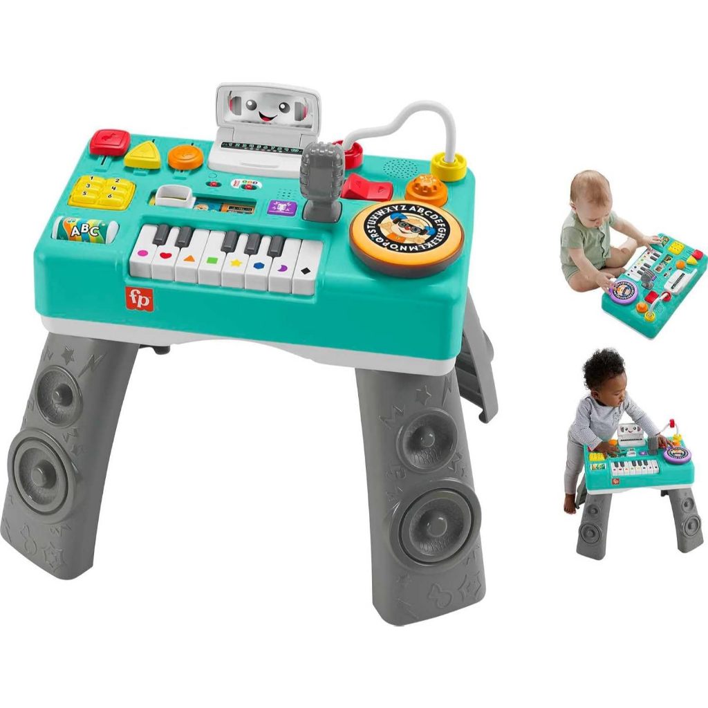 Jual Fisher-Price Laugh & Learn Baby & Toddler Toy Mix & Learn DJ Table ...
