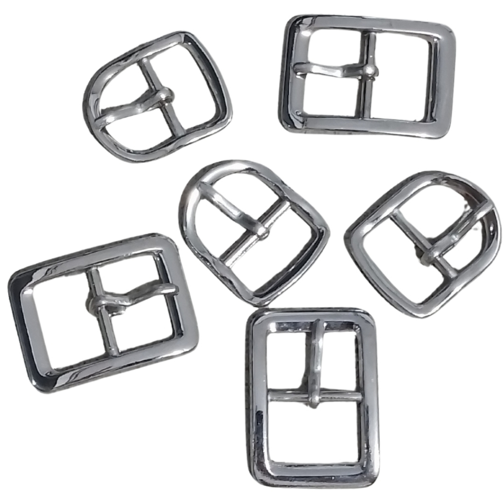 Jual New Buckle kepala gesper 2cm wanita model jarum tusuk warna putih ...