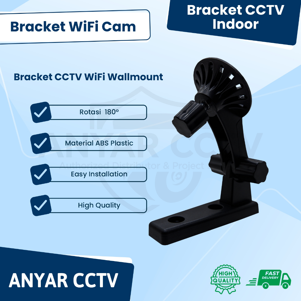 Jual Bracket WIFI Camera PTZ Universal / Bracket Dinding CCTV Wireless ...