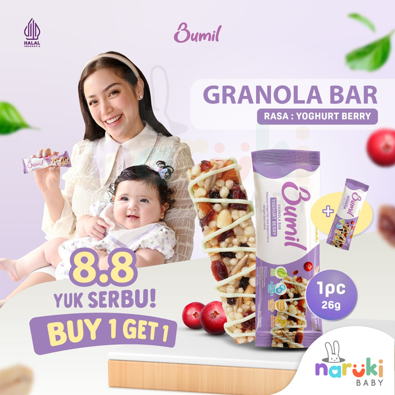 Jual Bumil Granola Bar 26gr Snack untuk Ibu Hamil dan Menyusui ...