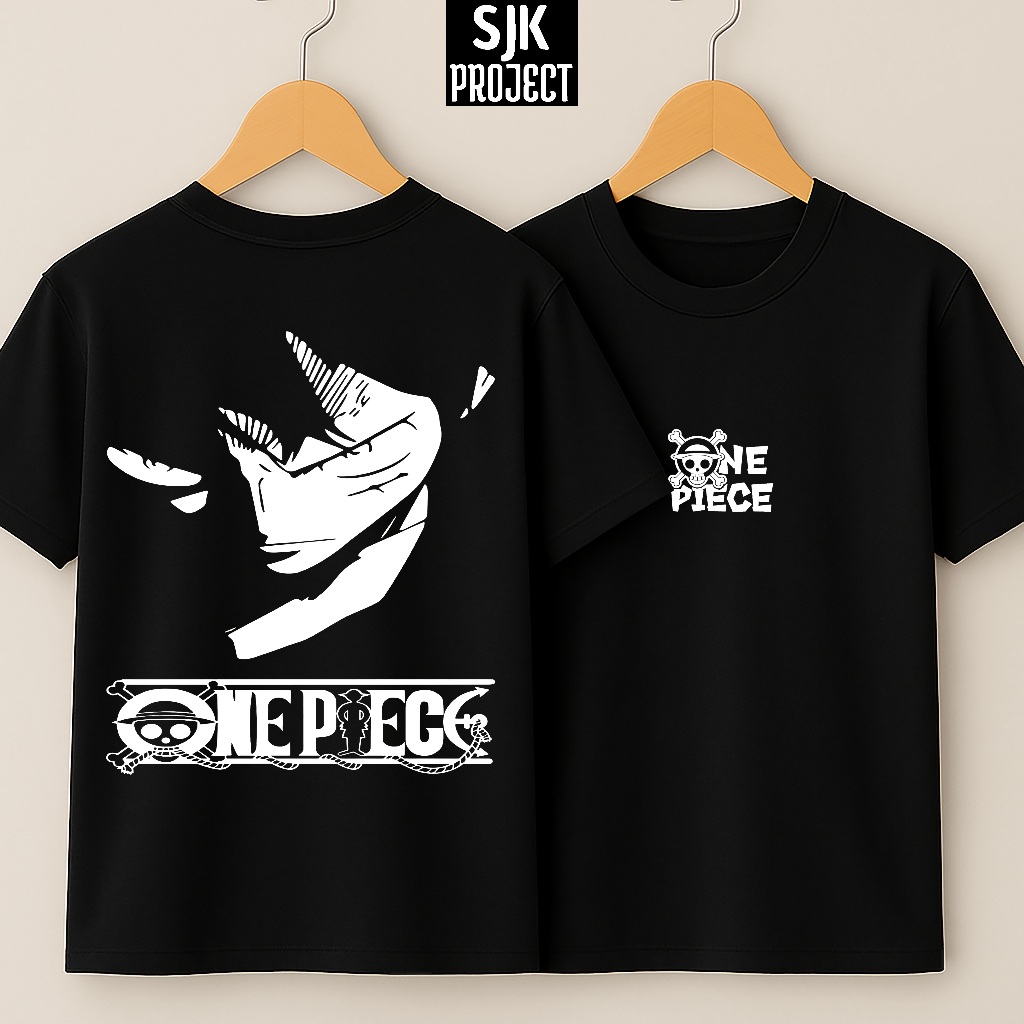 Jual SJK PROJECT Kaos Distro Monkey D Luffy One Piece | Shopee Indonesia