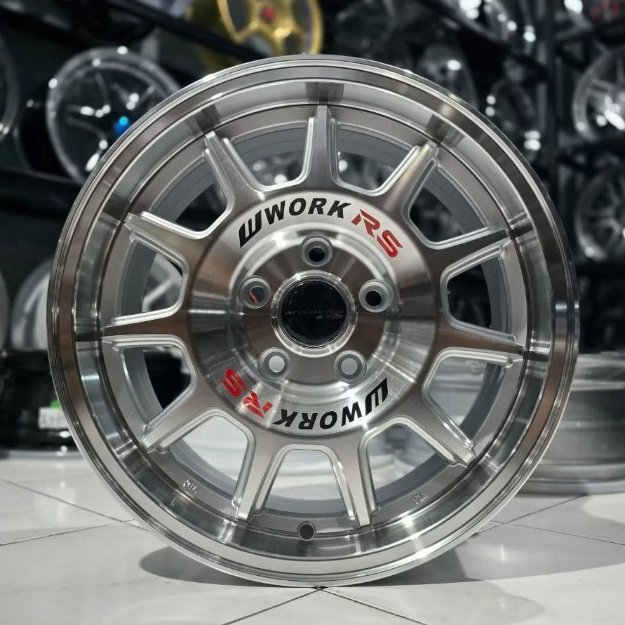 Jual velg racing WORK RS R16 LEBAR 7 PCD 5X114,3 velg mobil r16 velg ...