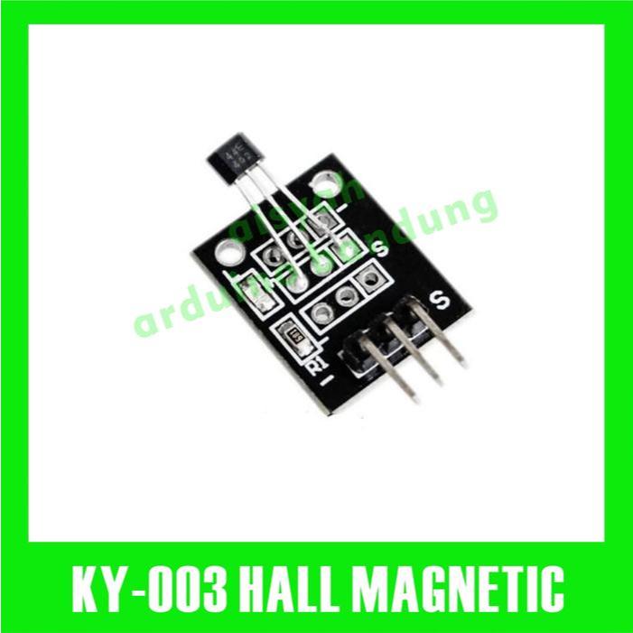 Jual KY-003 Hall Effect Magnetic Sensor Analog Detector Module KY003 ...