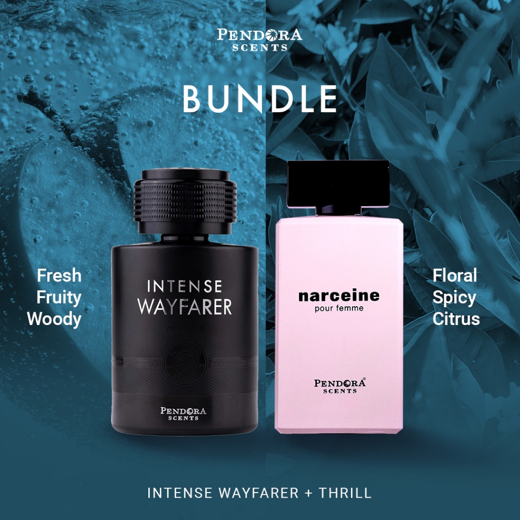 Jual Bundle Couple Perfume Pendora Scents Intense Wayfarer EDP 100ML ...