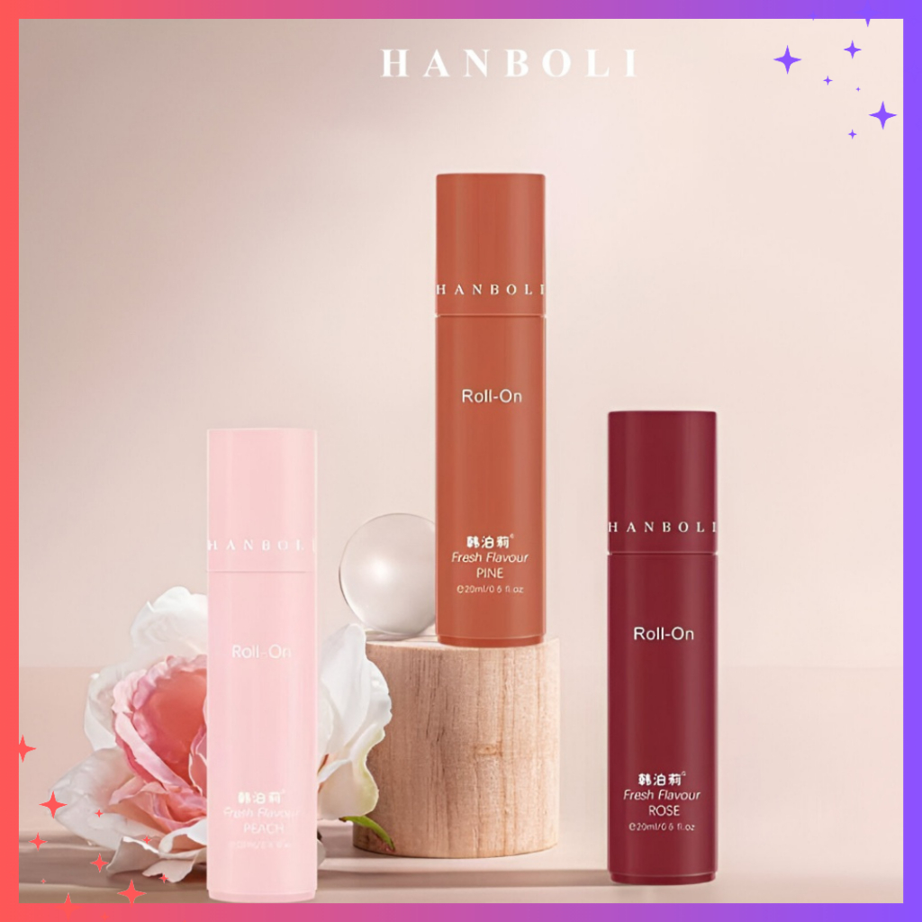 Jual HANBOLI Parfum Roll On Aroma Elegan Parfume Padat Balsem Portabel ...