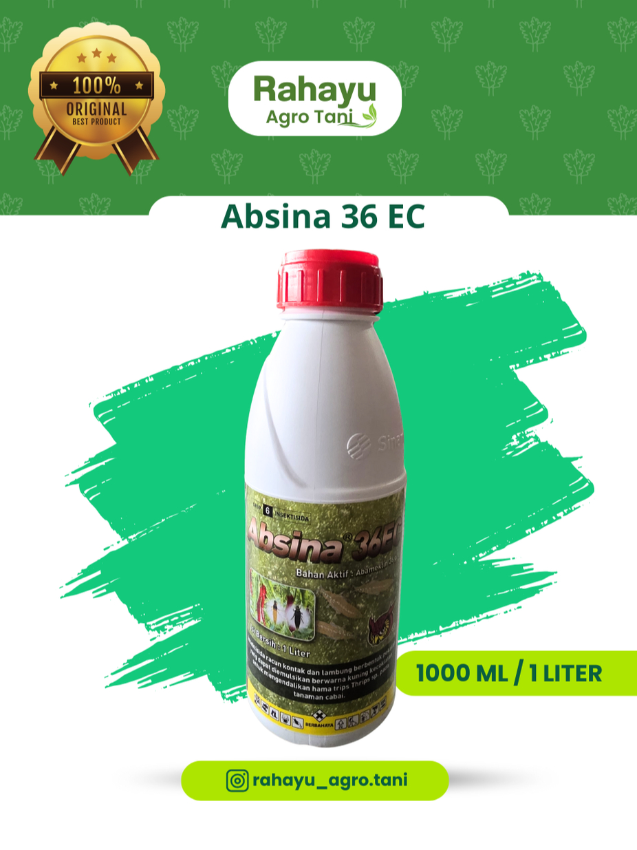 Jual Absina 1 Liter | Insektisida kontak dan lambung | Mengendalikan ...