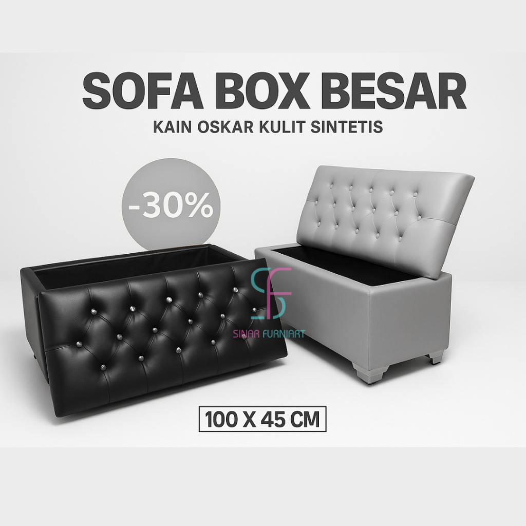Jual SOFA STORAGE BOX MINIMALIS /SOFA MINIMALIS / STORAGE / LEMBUT ...