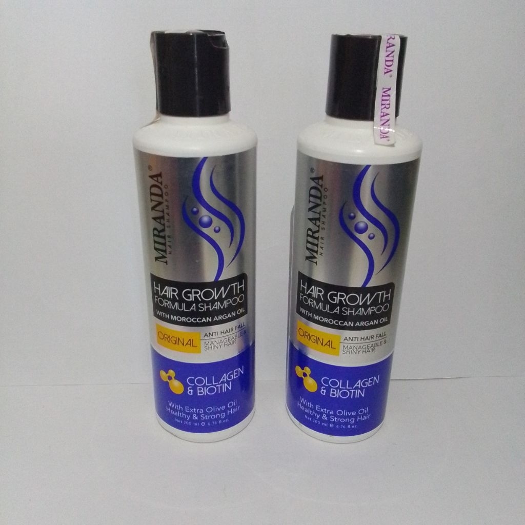 Jual Miranda Shampoo Hair Growth Original 200ml (Shampo Kuda) | Shopee ...