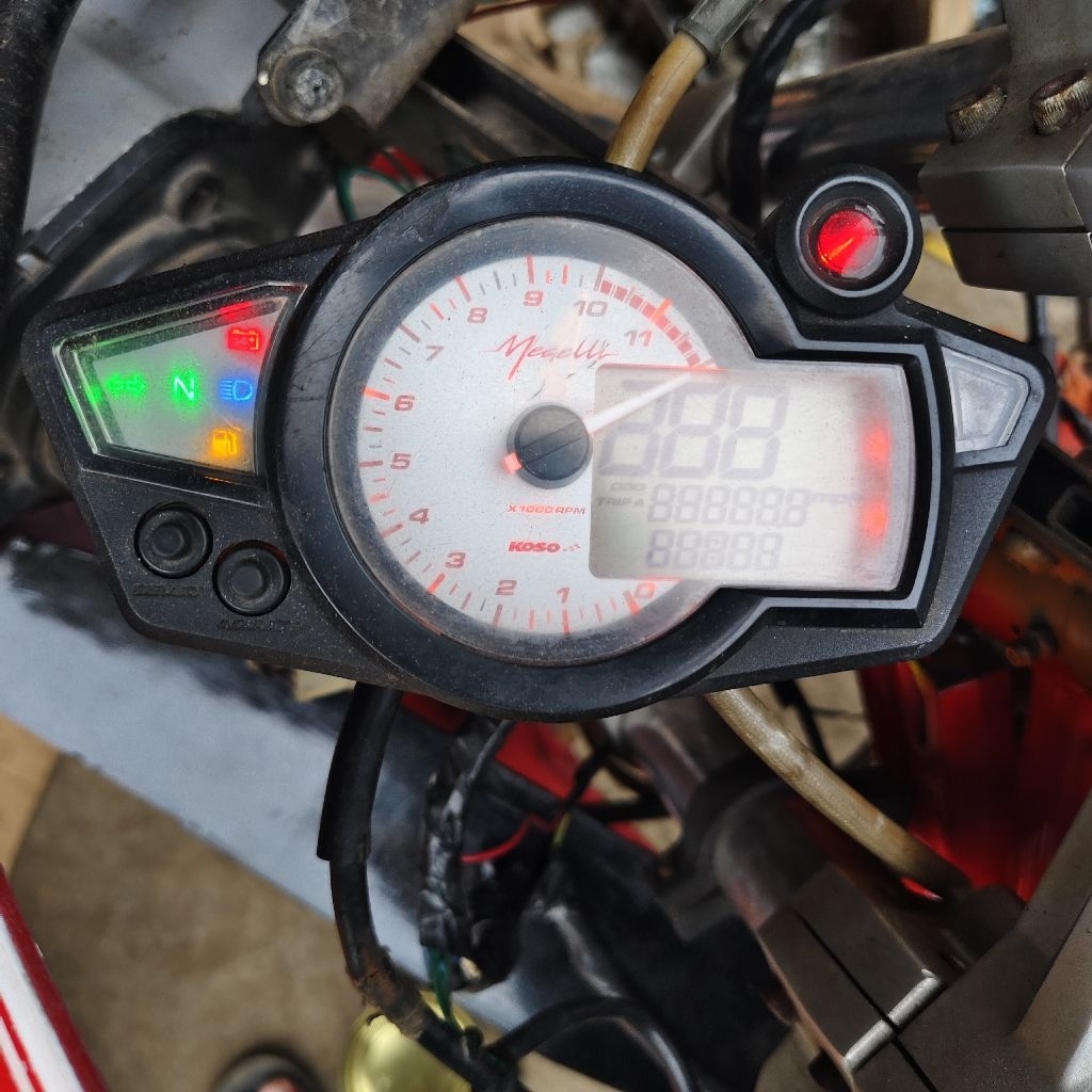 Jual speedometer minerva megelli 250 original copotan koso spedo migeli ...