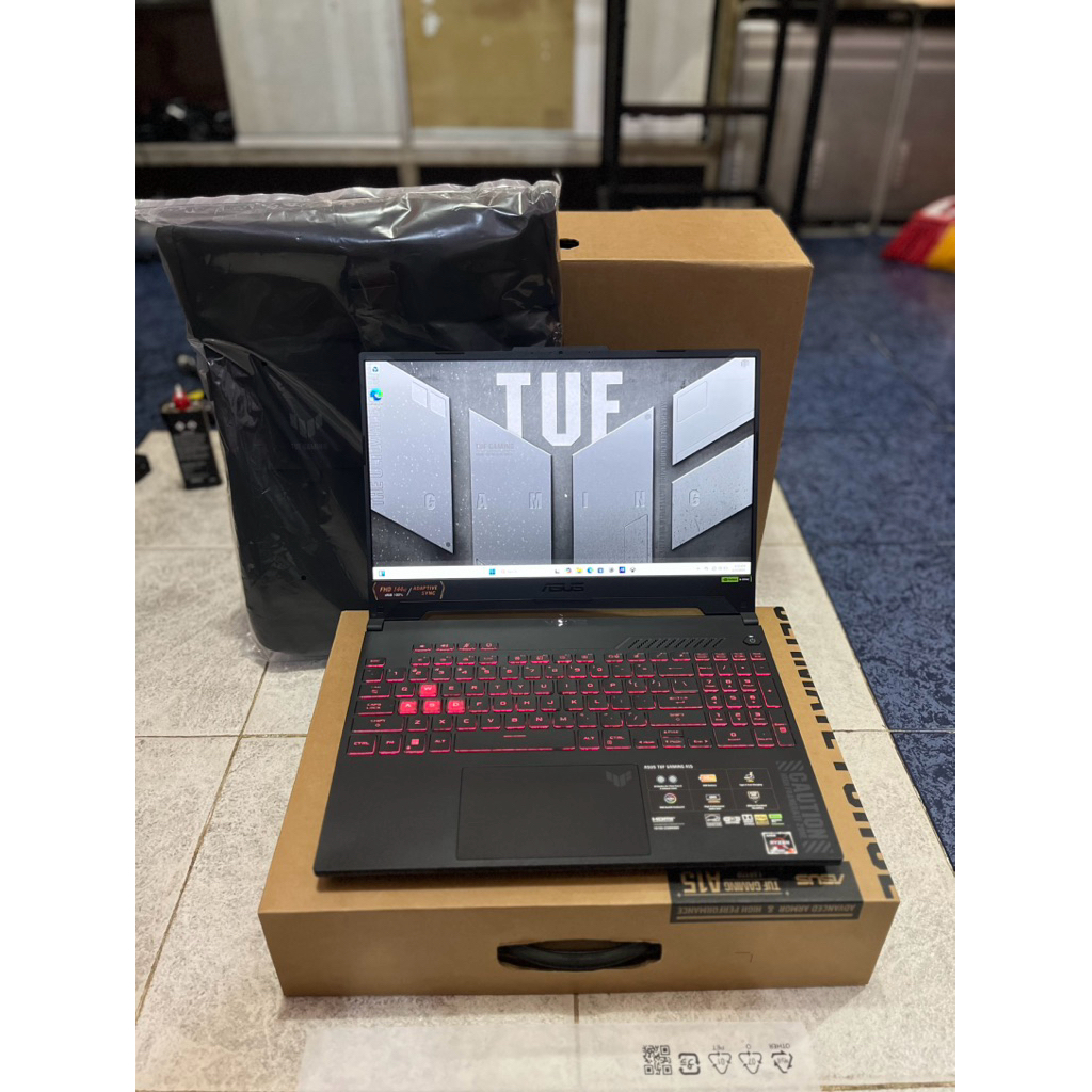 Jual ASUS TUF A15 FA507NVR RYZEN 7 7435HS RTX4060 32GB/ 1TB W11+OHS 15 ...