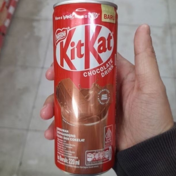 Jual Kitkat kit kat minuman susu Chocolate coklat drink kaleng 220ml ...