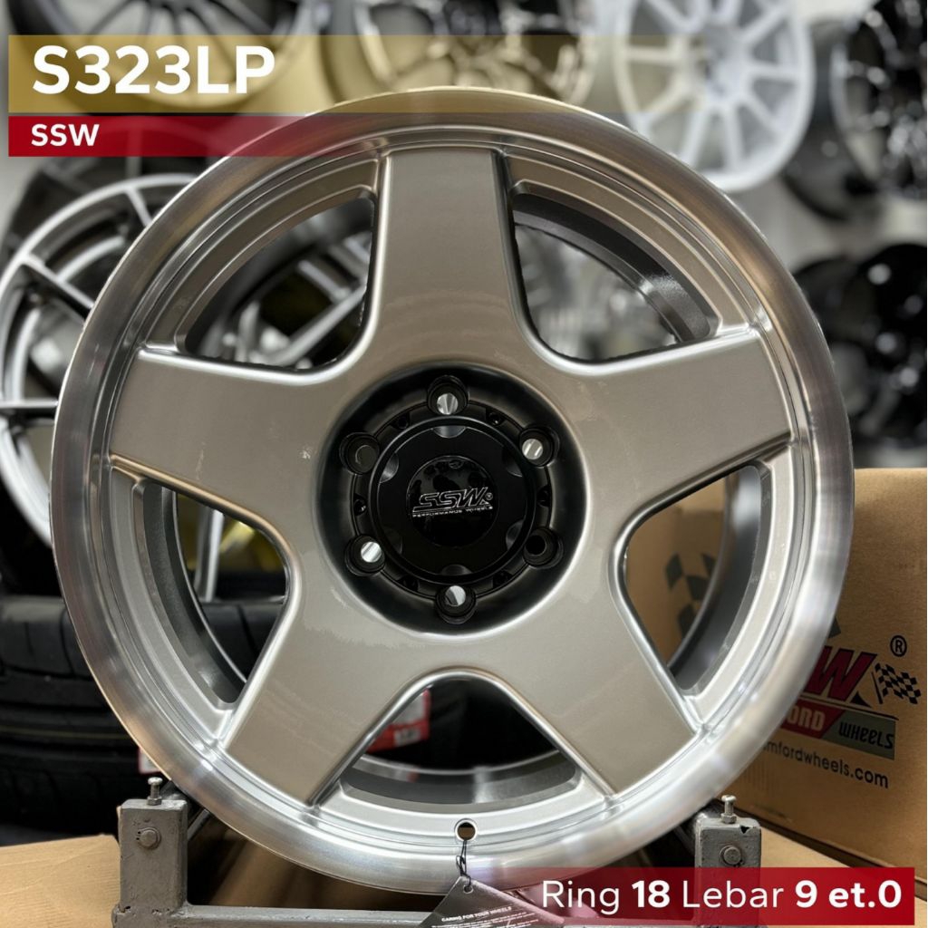 Jual velg mobil BRADLEY TAKUMI SSW ORIGINAL THAILAND R18 PCD 6X139,7 velg racing R18 velg mobil ...