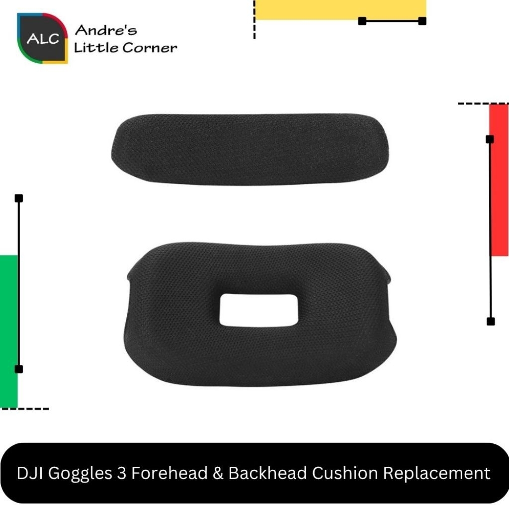 Jual DJI Goggles 3 Soft Memory Foam Pad Forehead Headrests Pillow Back ...