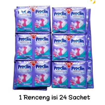 Jual PROCLIN PEMUTIH/PENGHILANG NODA SACHET ANTI BAKTERI 25ML | Shopee ...