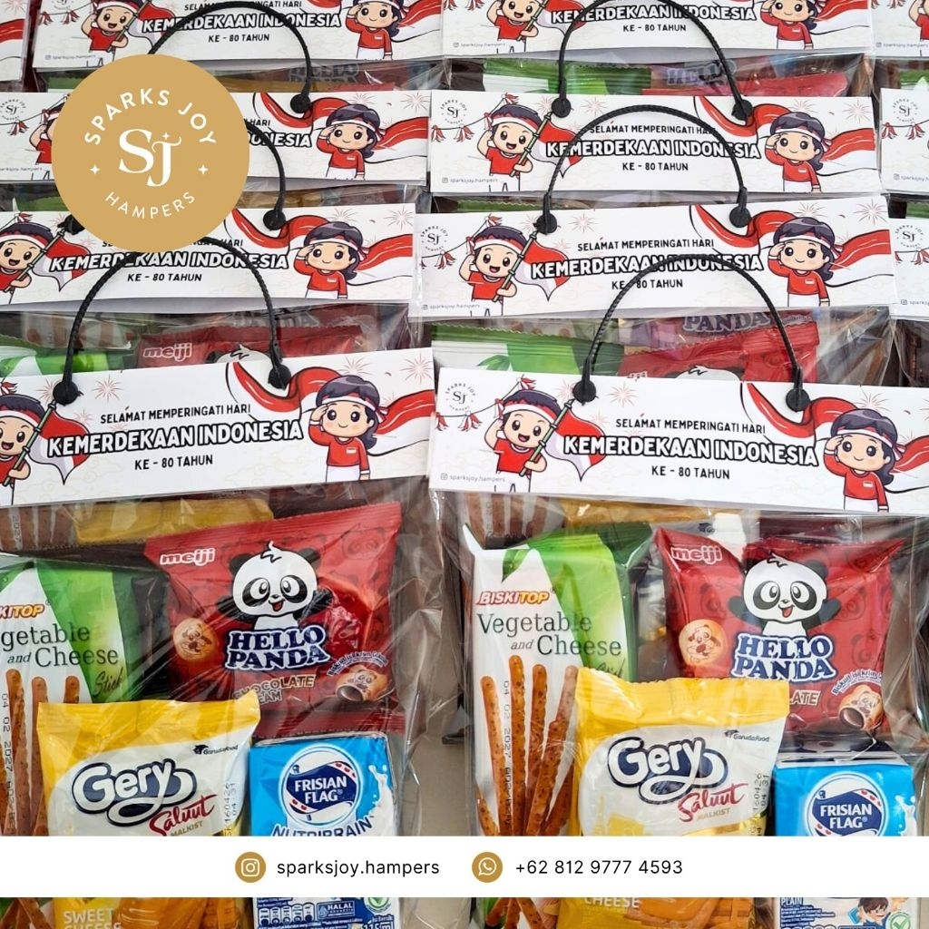Jual Hampers Kemerdekaan 17an HUT RI / Hampers Snack Anak / Hampers ...
