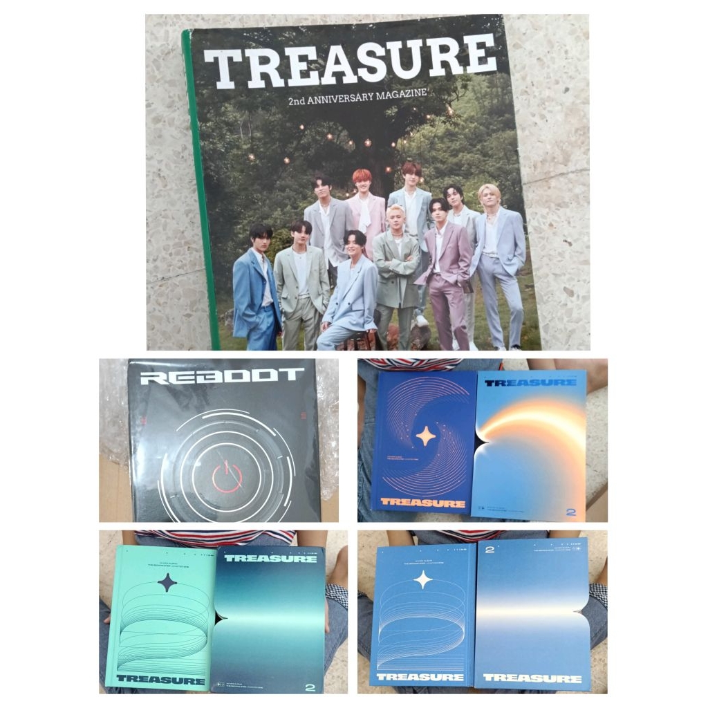 Jual album unsealed kpop treasure, yedam and megazine treasure | Shopee ...