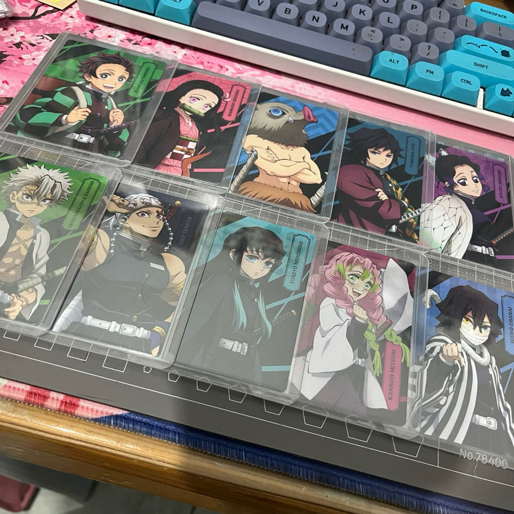 Jual [ COD ] MERCHANDISE PHOTOCARD / CUP DEMON SLAYER X FAMILY MART ...