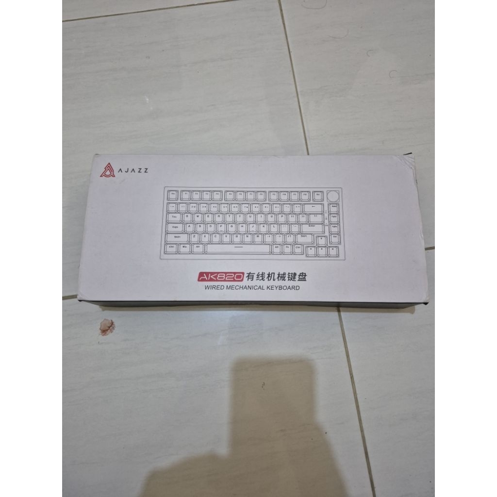 Jual Ajazz AK820 Mec. Keyboard monochrome | Shopee Indonesia