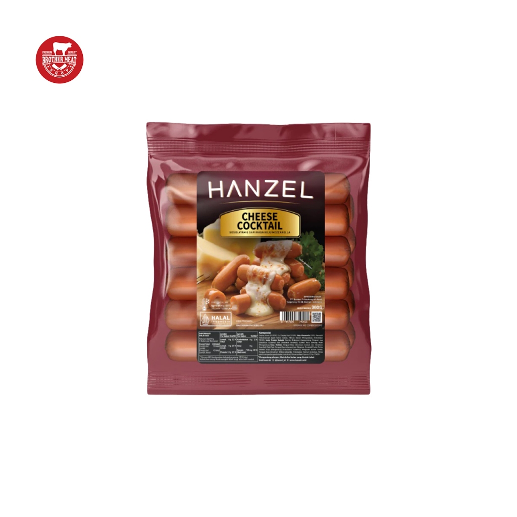 Jual Hanzel Sosis Cooktail Cheese 250gr / Sosis Kombinasi ...