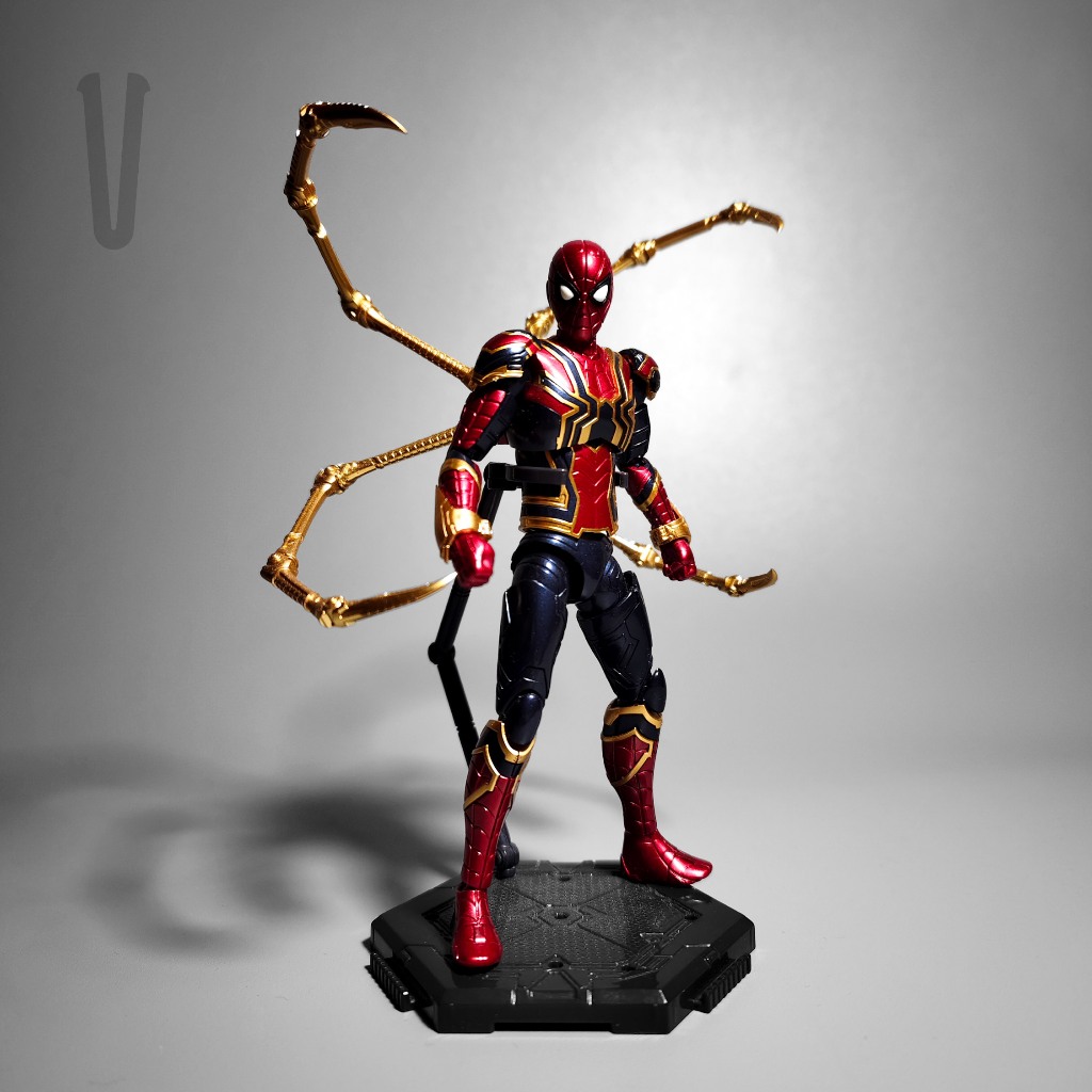 Jual Fondjoy Disney Marvel Iron Spider Spiderman Model Kit 1/12 ...