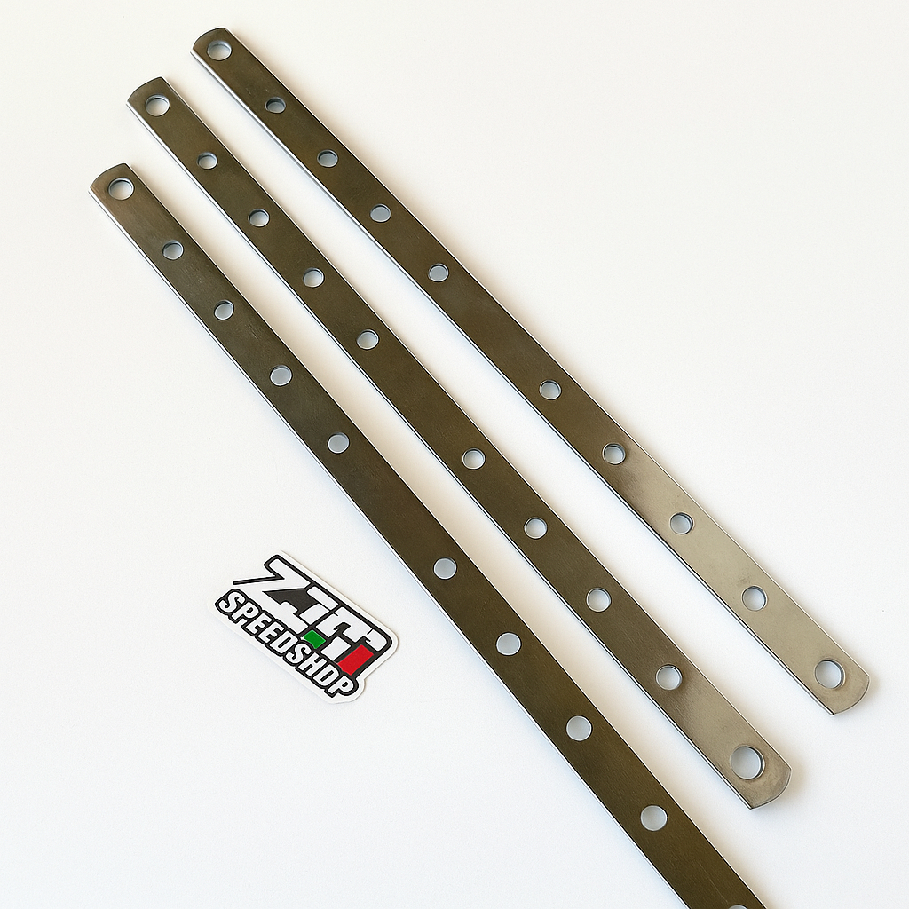 Jual Penggaris Lubang Besi chrome Tebal/Panel Plat Lubang Besi chrome ...