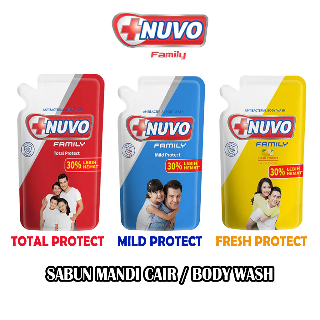 Jual Nuvo 800/825ML - Body Foam/Body Wash/Sabun Mandi | Shopee Indonesia