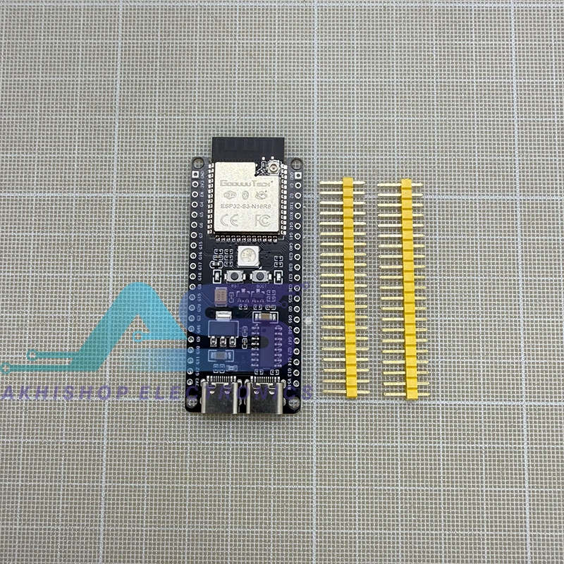 Jual Goouuu ESP32-S3 N16R8 16M Flash 8M PSRAM dual Type-C USB W2812 RGB | Shopee Indonesia