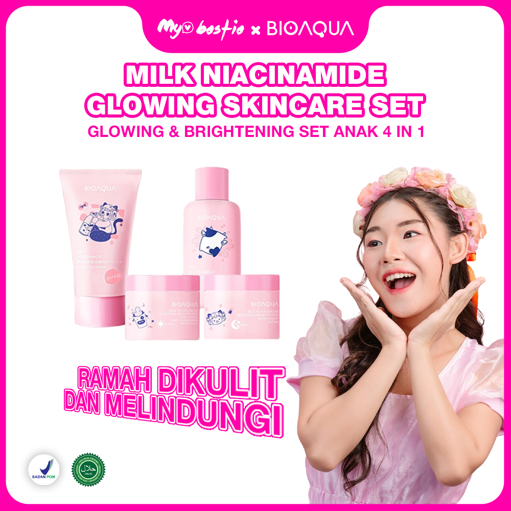 Jual [My Bestie Official] BIOAQUA Milk Niacinamide Glowing ...