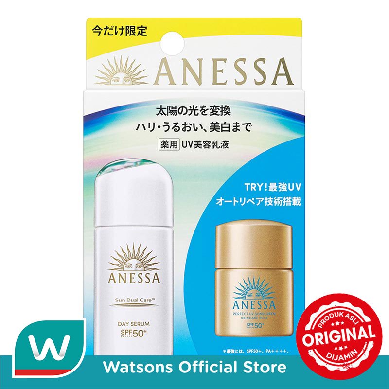 Jual Anessa Day Serum Trial Set A (30ml + 12ml) | Shopee Indonesia
