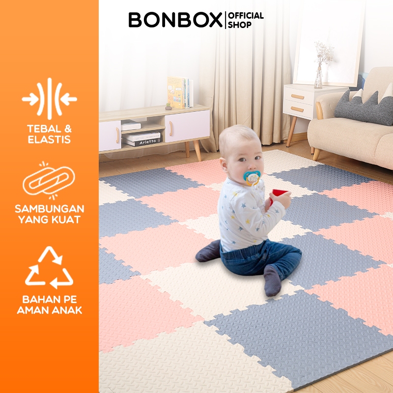 Jual [TERMURAH 12.12] BONBOX 30x30CM Matras Puzzle Lantai Evafoam Tebal ...